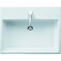 Duravit Vero Air Waschtisch 2350600041 weiss, 60x47cm, mit Hahnloch, ohne Überlauf