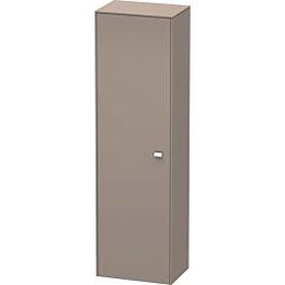 Duravit Brioso Hochschrank BR1330L1043 520x1770x360mm, Basalt Matt Tür links, Griff Chrom