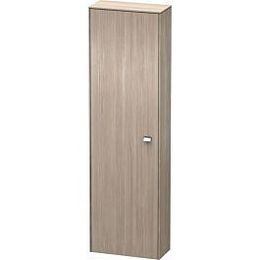 Duravit Brioso Hochschrank BR1321L1031 520x1770x240mm, Silver Pine/Chrom, Tür links