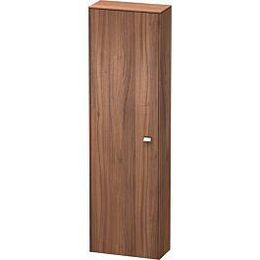 Duravit Brioso Hochschrank BR1321L1079 520x1770x240mm, Nussbaum Natur/Chrom, Tür links