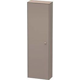 Duravit Brioso Hochschrank BR1321L4343 520x1770x240mm, Basalt Matt, Tür links