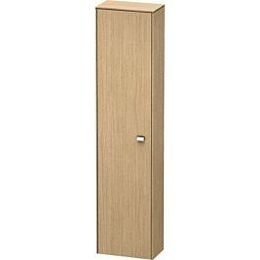 Duravit Brioso Hochschrank BR1320L1052 420x1770x240mm, Europ. Eiche, Tür l., Griff Chrom