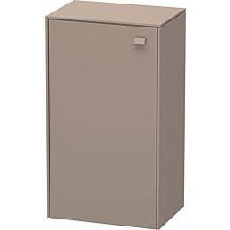 Duravit Brioso Halbhochschrank Individual 61-91cm BR1340L4343, Basalt Matt, Tür links