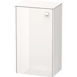 Duravit Brioso Halbhochschrank Individual 61-91cm BR1340L2222, Weiß Hochglanz, Tür links