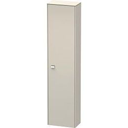 Duravit Brioso Hochschrank BR1320R1091 420x1770x240mm, Taupe, Tür rechts, Griff Chrom