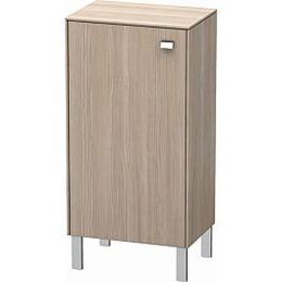 Duravit Brioso Halbhochschrank Individual 61-91cm BR1340L1031, Pine Silver/Chrom, Tür links