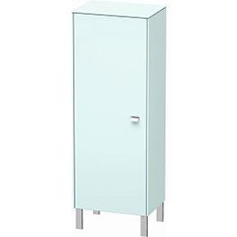 Duravit Brioso Halbhochschrank Individual 91-133cm BR1341L1009, Lichtblau Matt/Chrom, Tür links