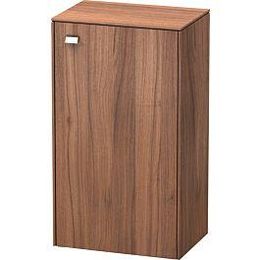 Duravit Brioso Halbhochschrank Individual 61-91cm BR1340R1079, Nussbaum Natur/Chrom, Tür rechts