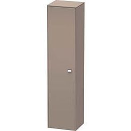 Duravit Brioso Hochschrank BR1330L1043 420x1770x360mm Basalt Matt, Tür links, Griff Chrom