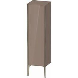 Duravit XViu Halbhochschrank XV1325LB186 40x36x133cm, champagner matt, Tür links, cappucino hochglanz