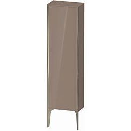 Duravit XViu Halbhochschrank XV1315LB186 40x24x133cm, champagner matt, Tür links, cappucino hochglanz