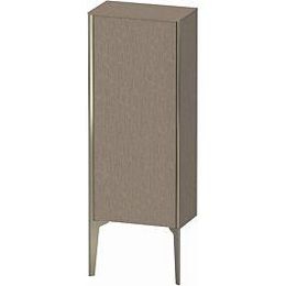 Duravit XViu Halbhochschrank XV1305LB111 40x24x89cm, champagner matt, Tür links, eiche kaschmir