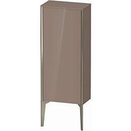 Duravit XViu Halbhochschrank XV1305RB186 40x24x89cm, champagner matt, Tür rechts, cappucino hochglanz