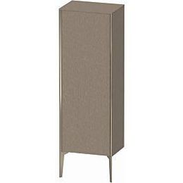 Duravit XViu Halbhochschrank XV1326LB111 50x36x133cm, champagner matt, Tür links, eiche kaschmir