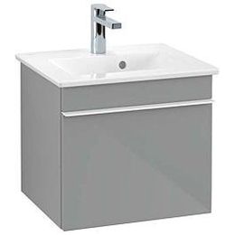 Villeroy & Boch Villeroy und Boch Venticello Waschtisch-Unterschrank A93102RA 46,6 x 42 x 42,6 cm, Griff White, Glass Glossy Grey