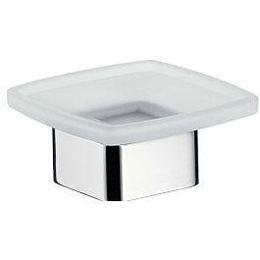 Emco Loft Seifenhalter 053000101 chrom, Standmodell, Kristallglas satiniert