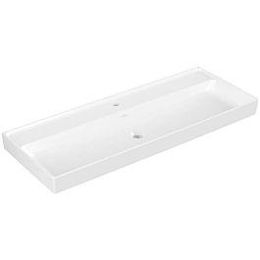 Villeroy & Boch Villeroy und Boch Villeroy & Boch Collaro Waschtisch 4A33C201 weiss, mit Hahnloch, ohne Überlauf, 120x47cm