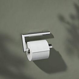 KEUCO Reva Toilettenpapierhalter 12862010000 verchromt, offene Form, Rollenbreite 100/120mm