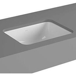 Vitra S20 Unterbau-Waschtisch 5473B003-0618 37,5 x 30 cm, weiß, mit Überlauf/ohne Hahnloch