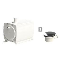 SFA SaniFloor Schmutzwasserhebeanlage 0051P für extraflache Duschtasse, Gesamthöhe 57 mm, weiß