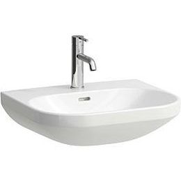 Laufen Lua Waschtisch H8110810001041 55x46cm, weiß, mit Überlauf, mit 1 Hahnloch