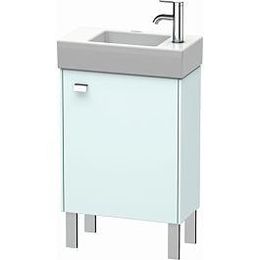 Duravit Brioso Waschtischunterbau BR4431R1009 434x239mm, Lichtblau Matt/Chrom, Tür rechts