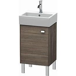 Duravit Brioso Waschtischunterbau BR4430L1051 434x339mm,Pine Terra/Chrom, Tür links