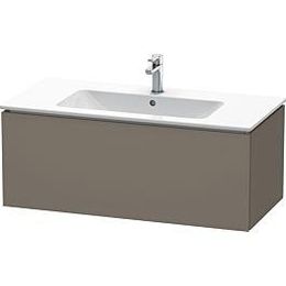 Duravit L-Cube Waschtischunterbau LC614209090 Flannel Grey Seidenmatt, 102x40x48,1cm, 1 Auszug