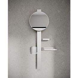 Ideal Standard Alu+ Beauty Bar S700 BD589SI mit Ablagen und Spiegel 200mm Silver