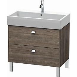 Duravit Brioso Waschtischunterbau BR443501051 784x459mm, Pine Terra/Chrom, 2 Auszüge