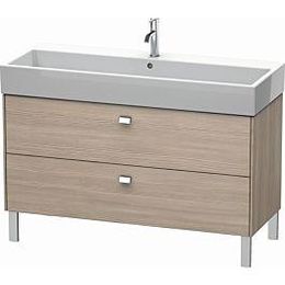 Duravit Brioso Waschtischunterbau BR443701031 1184x459mm, Pine Silver/Chrom, 2 Auszüge