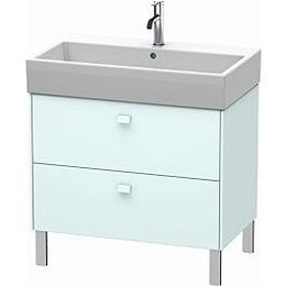 Duravit Brioso Waschtischunterbau BR443500909 784x459mm, Lichtblau Matt, 2 Auszüge