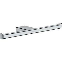 Hansgrohe AddStoris Papierrollenhalter 41748000 doppelt, Wandmontage, Metall, chrom