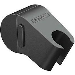 Hansgrohe WallStoris Push-Brausehalter 27917670 für Handbrause, Mattschwarz