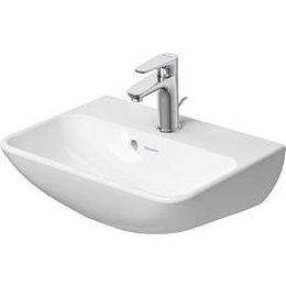 Duravit ME by Starck Waschtisch 07194500101 45 x 32 cm, weiss, Wondergliss, ohne Hahnloch