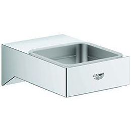 Grohe Selection Cube Halter 40865000 chrom, für Glas, Seifenpender/-schale