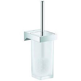 Grohe Selection Cube Bürstengarnitur 40857000 chrom, Glas, Wandmodell