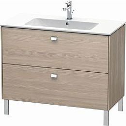 Duravit Brioso Waschtischunterbau BR440301031 1020x479mm, Pine Silver/Chrom, 2 Auszüge