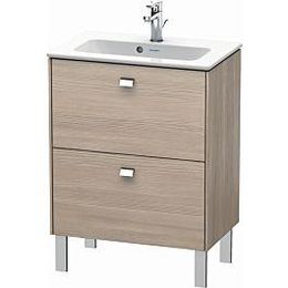 Duravit Brioso Waschtischunterbau BR440601031 620x389mm, Pine Silver/Chrom, 2 Auszüge