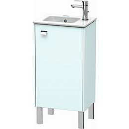 Duravit Brioso Waschtischunterbau BR4400R1009 420x683x289mm, Lichtblau Matt/Chrom, Tür rechts