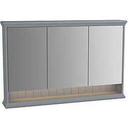 Vitra Valarte LED-Spiegelschrank 62238 118x17x76cm, 3 Spiegeltüren, Korpus grau matt