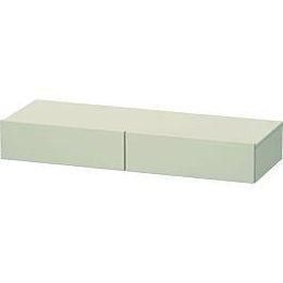 Duravit DuraStyle Schubkastenablage DS827109191 120 x 44 cm, 2 Schubkästen, taupe, mit Konsolenträger