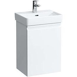 Laufen Waschtisch-Unterbau PRO S 41,5 x 32 x 58 cm, 1 Tür, Scharnier links, Weiß matt