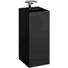 Laufen Kartell Waschtisch 8113310208151 schwarz 37,5x43,5x90cm, freistehend, 2 Hahnlöcher