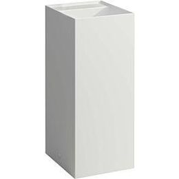 Laufen Kartell Waschtisch H8113317571121 37,5x43,5x90cm, freistehend, ohne Überlauf, ohne Hahnloch, weiß matt