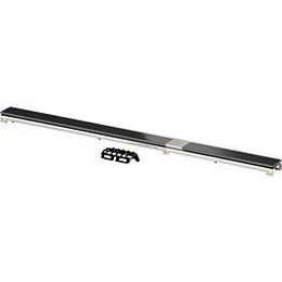 Viega Advantix Duschrinnen-Rost Visign ER14 737450 750 mm, Glas (ESG) klar/schwarz, 4982.80