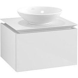 Villeroy & Boch Villeroy & Boch Legato Waschtischunterschrank B56700DH 60x38x50cm, Glossy White