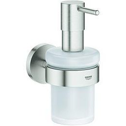 Grohe Essentials Seifenspender 40448DC1 supersteel, mit Halter