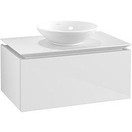 Villeroy & Boch Villeroy & Boch Legato Waschtischunterschrank B56900DH 80x38x50cm, Glossy White