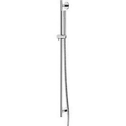 Steinberg Serie 100 Brausegarnitur 1001601 chrom, Stange 90 cm, mit Metallschlauch 180 cm